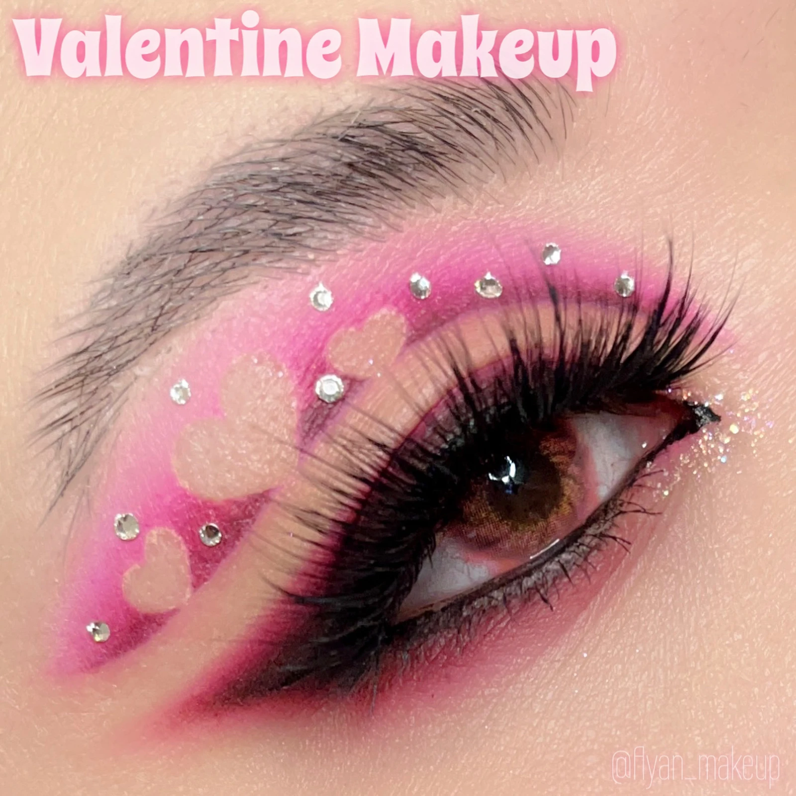 Valentine Makeup Part.2💕😍 | Ayan_makeupが投稿したフォトブック | Lemon8