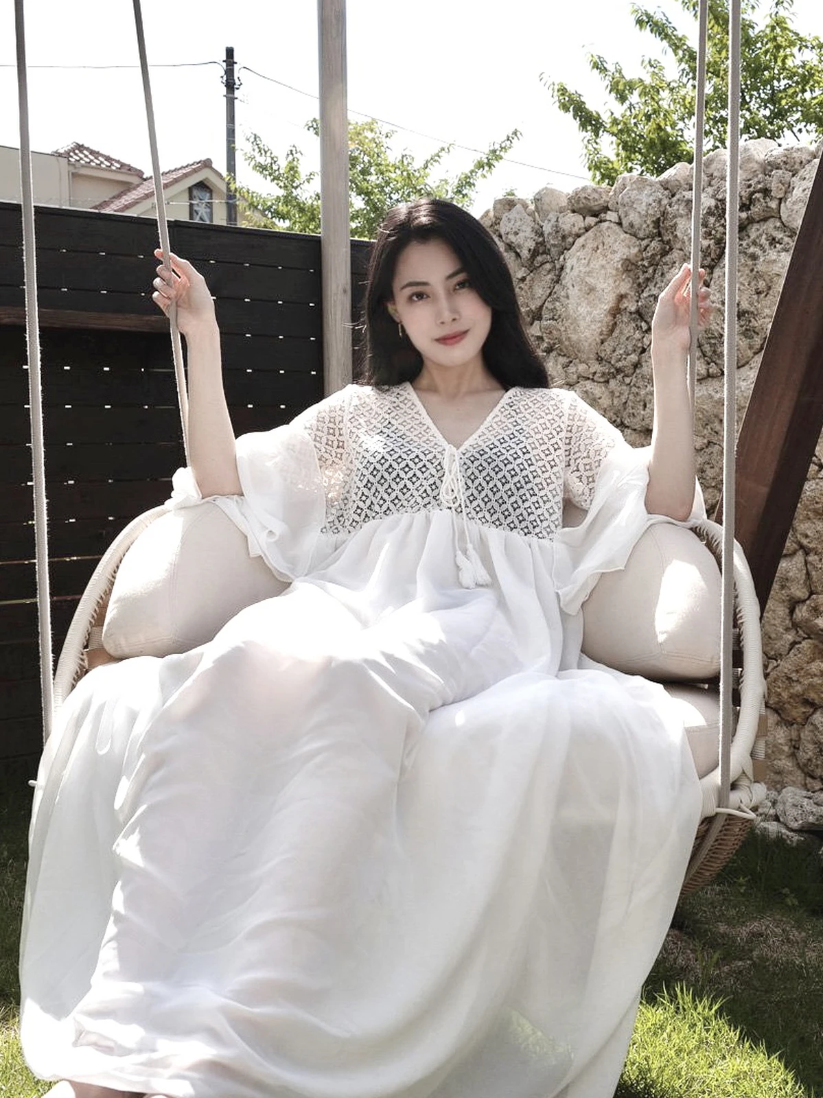 水着に羽織れるリゾートワンピ🏝 | _aki_jpが投稿したフォトブック | Lemon8