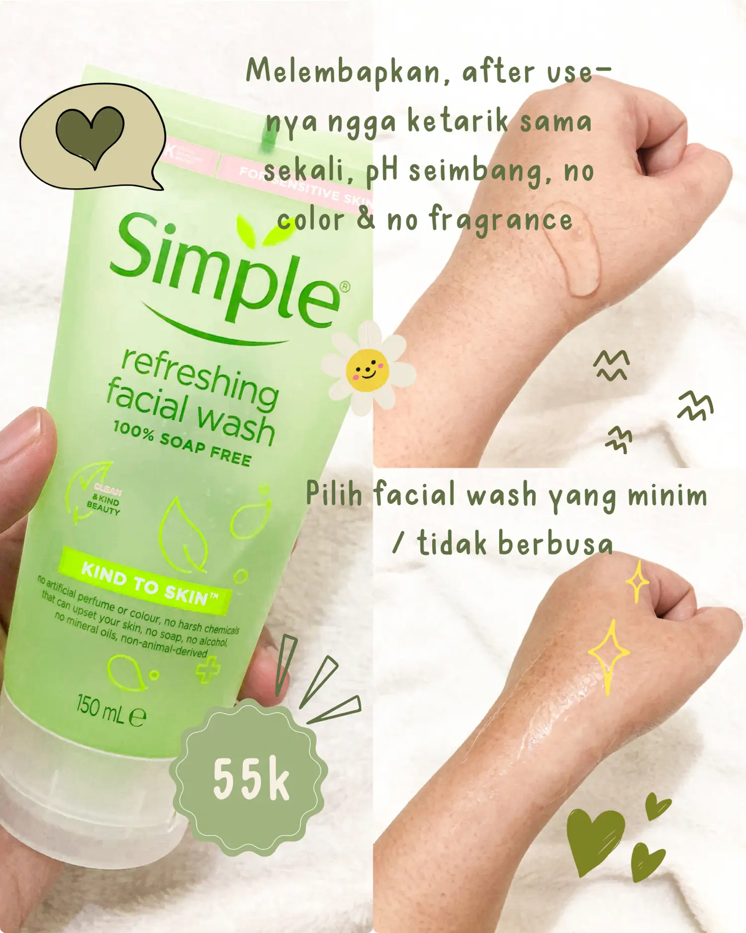 gabakal nyesel kalo nyobain facial wash ini! 👀🍃 | Galeri diposting oleh ...