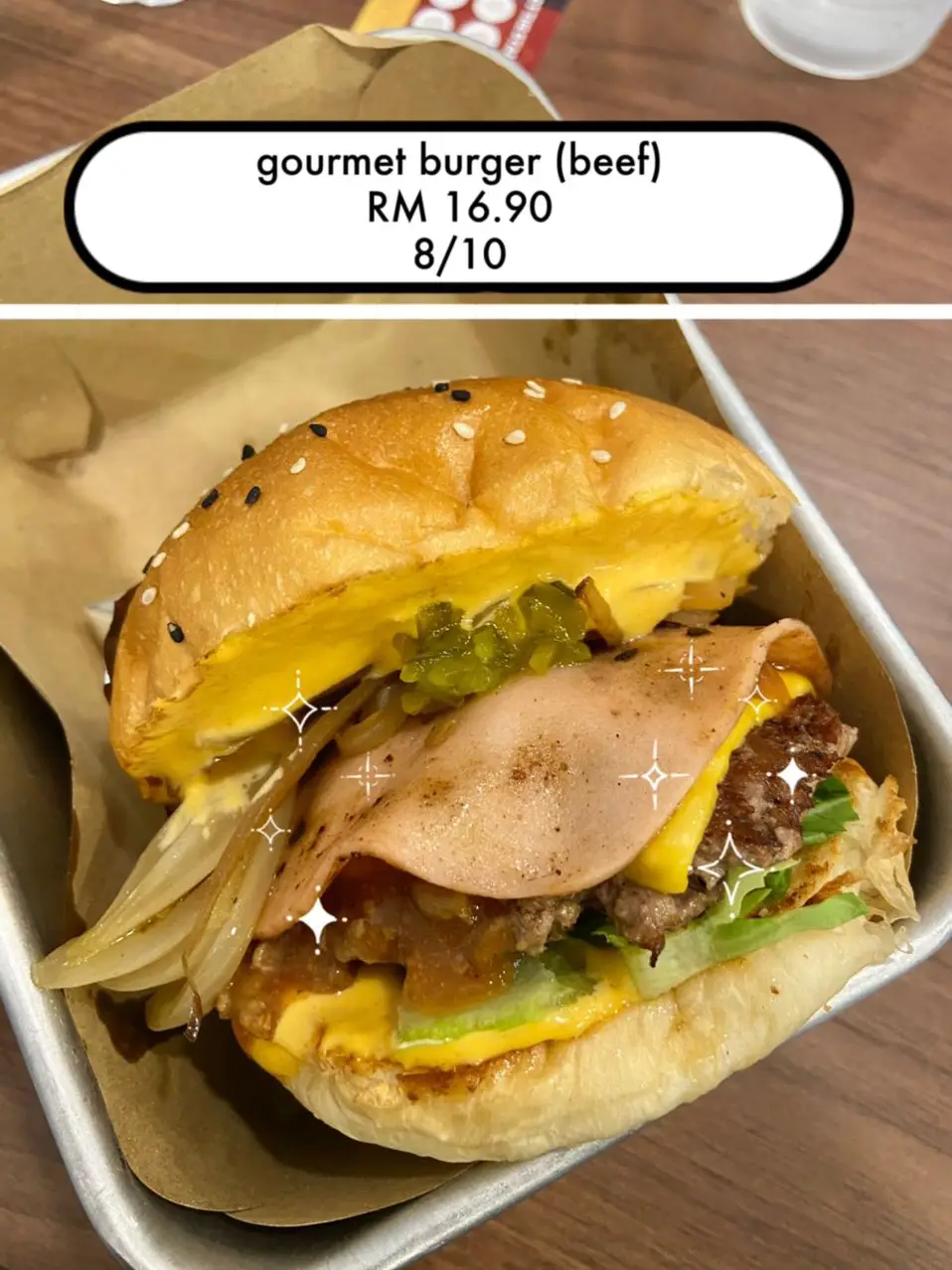 Imej Woodfire juicy burger ‎♡‧₊˚(3)