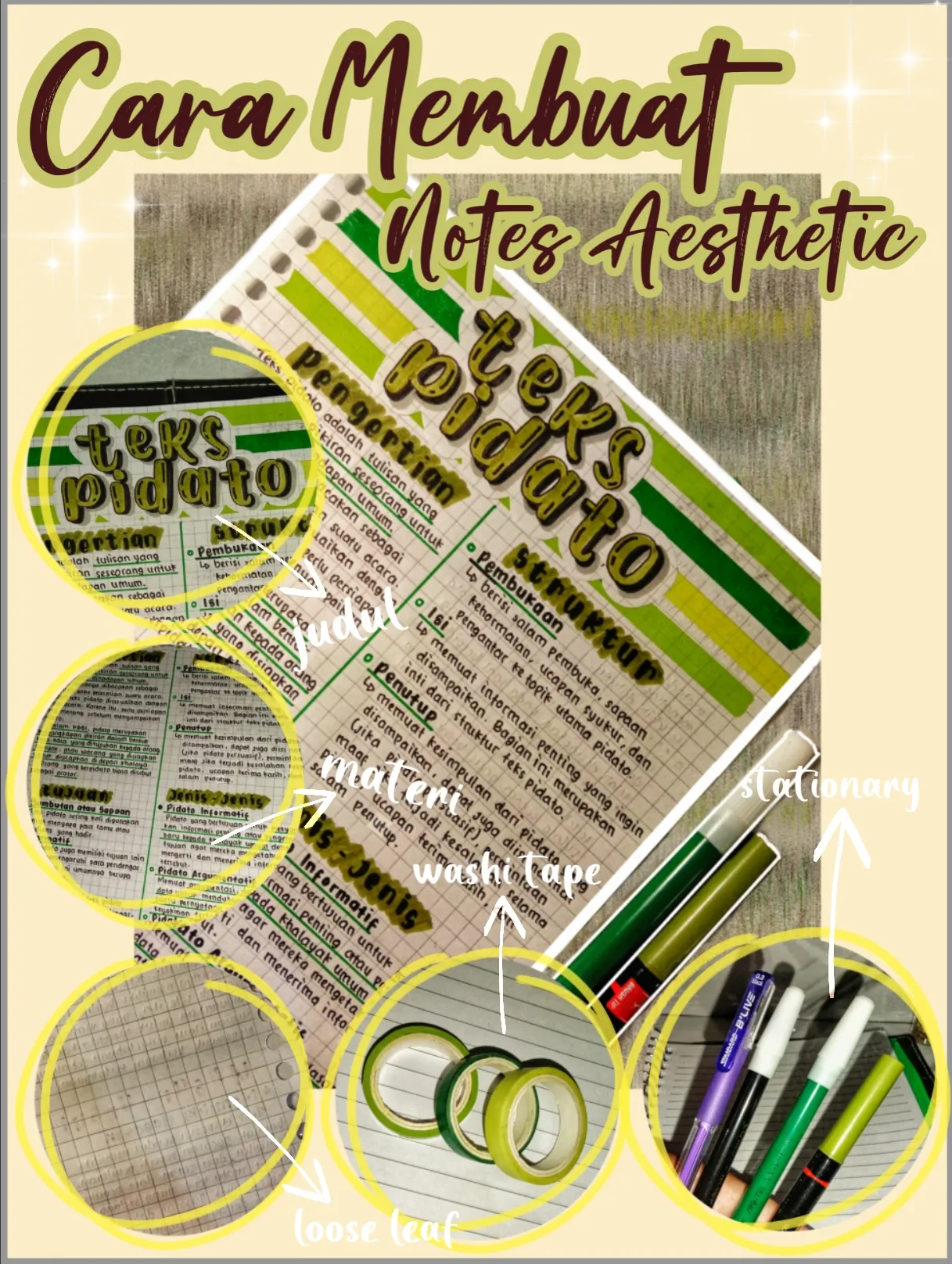 Binder Flip Through + Tips Membuat Notes/Catatan | Artikel diposting ...