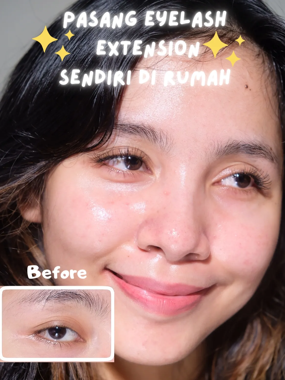 Review | Pasang Eyelash Sendiri | Artikel diposting oleh Alisa Christina | Lemon8
