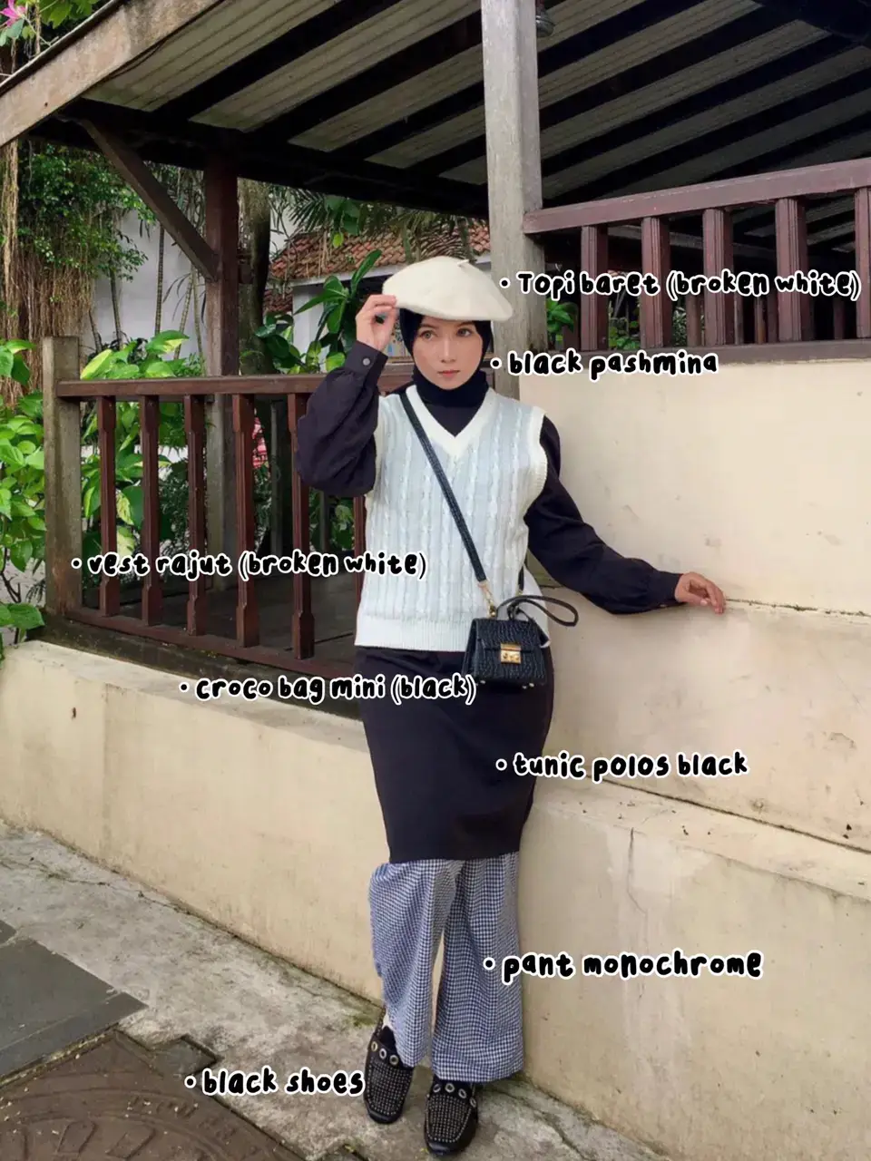 OOTD with Vest | Galeri diposting oleh Inspirasi Cewek | Lemon8