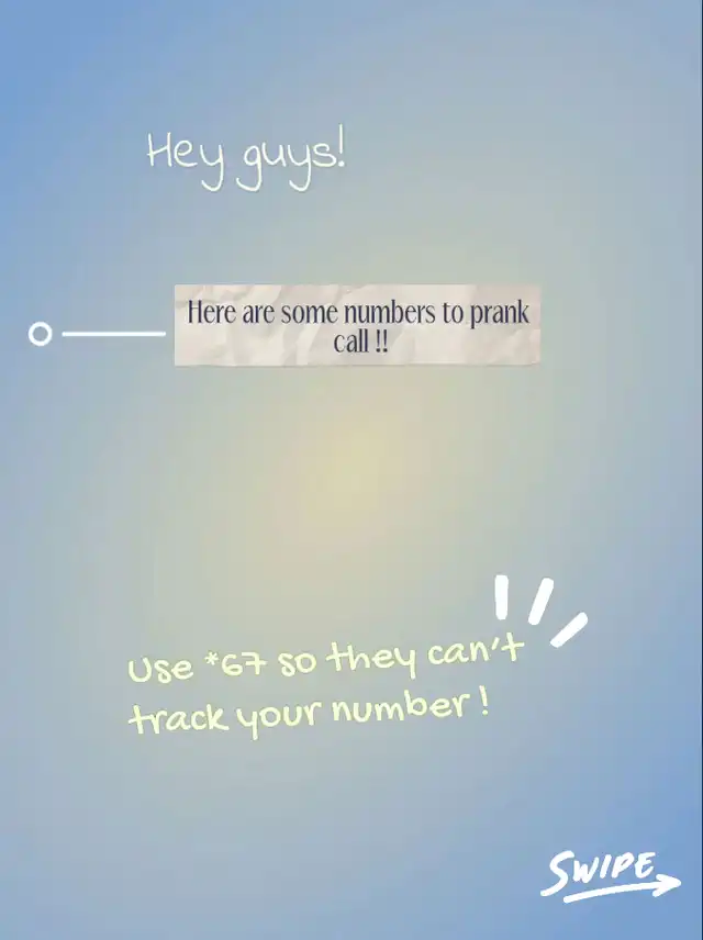 Random Phone Numbers to Prank Call - Lemon8 Search