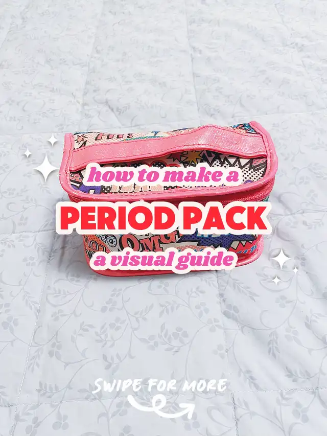 What to Pack in Your Period Bag for School - Lemon8 Search